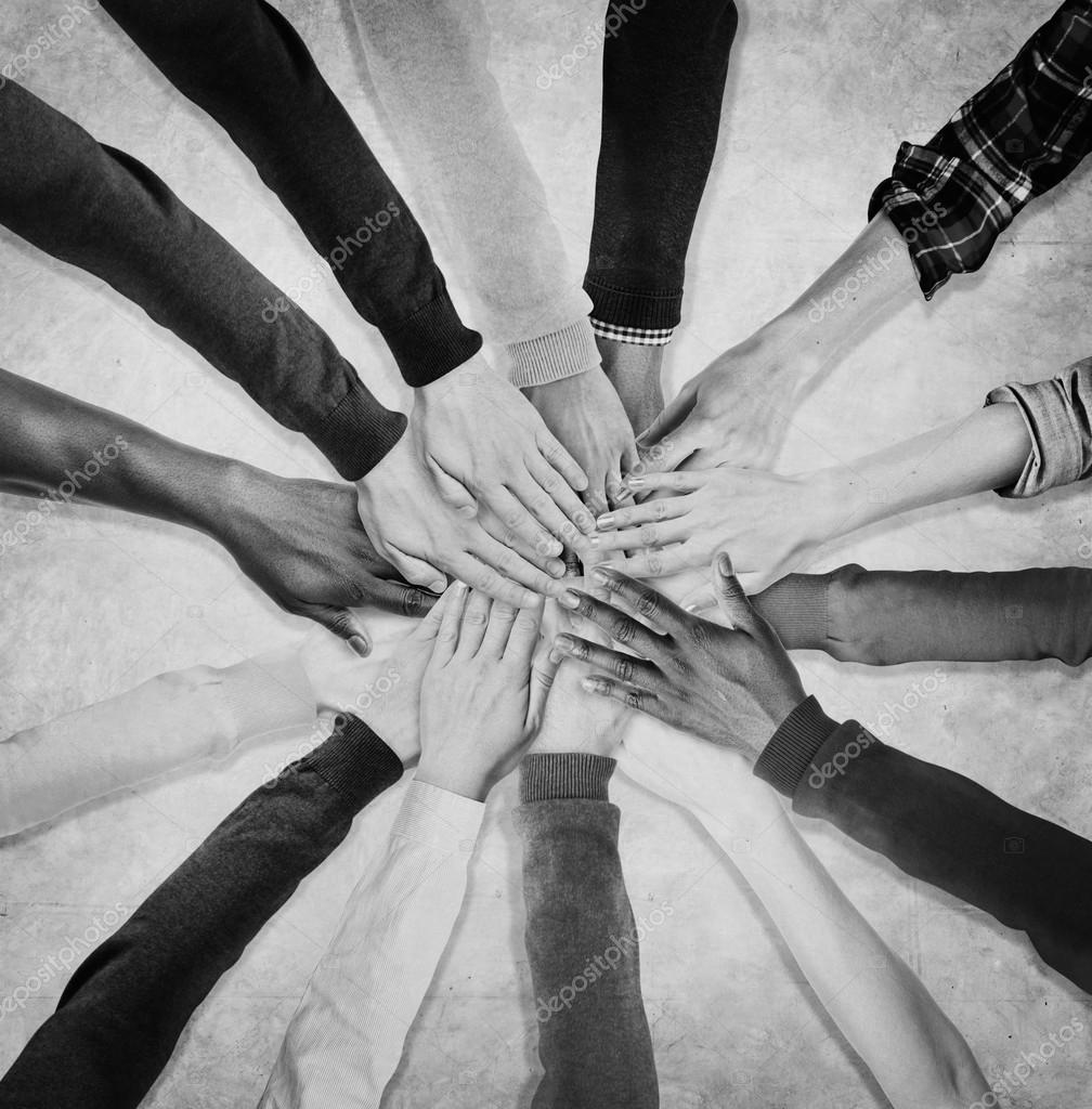 People Hands Together — Stock Photo © Rawpixel #92590588