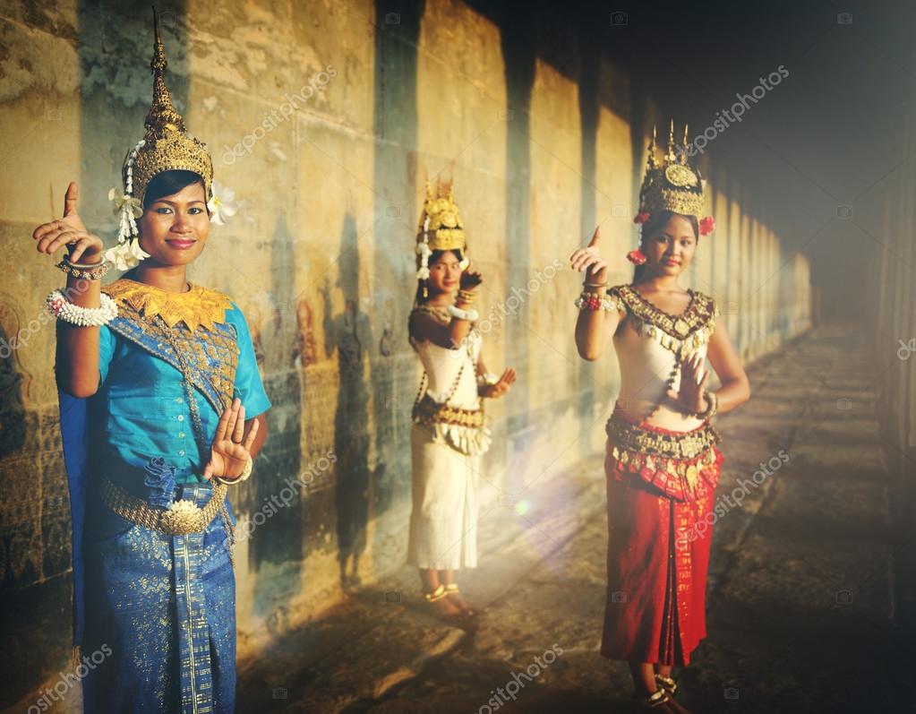 Cambodian Apsara Dancers — Stock Photo © Rawpixel #92593036