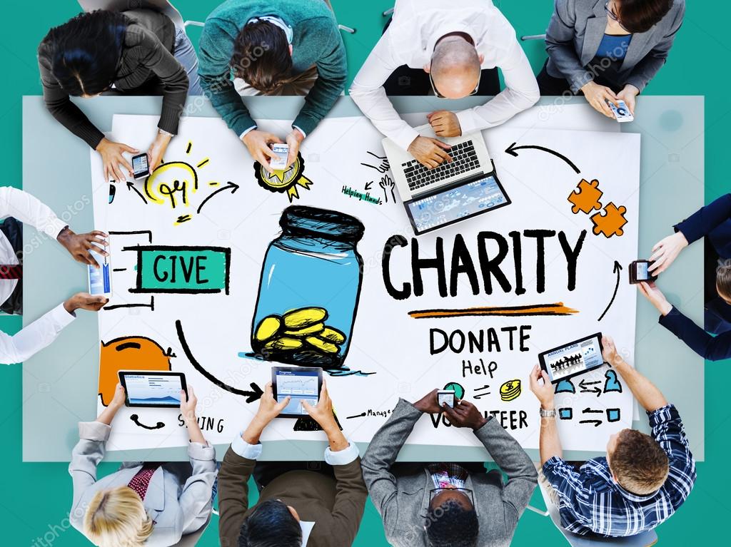 Charity Donate Help Concept — Stock Photo © Rawpixel #92599492