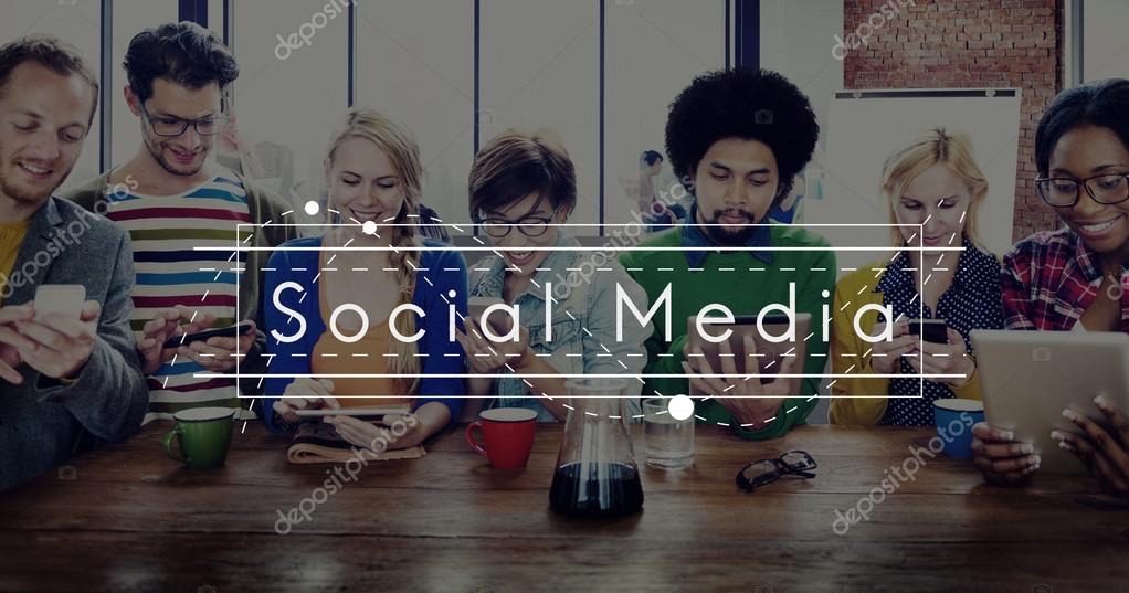 Social Media Connection, Communication Concept — Stock Photo © Rawpixel ...