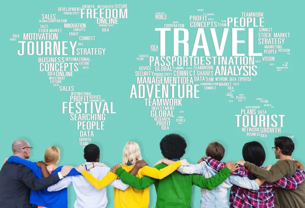 Monde voyage collage Stock Photos, Royalty Free Monde voyage collage ...