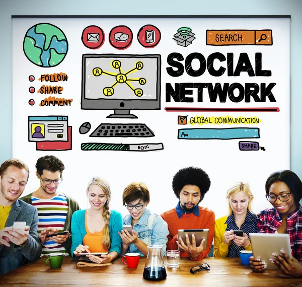Social Network Concept Stock Photo by ©Rawpixel 91321576