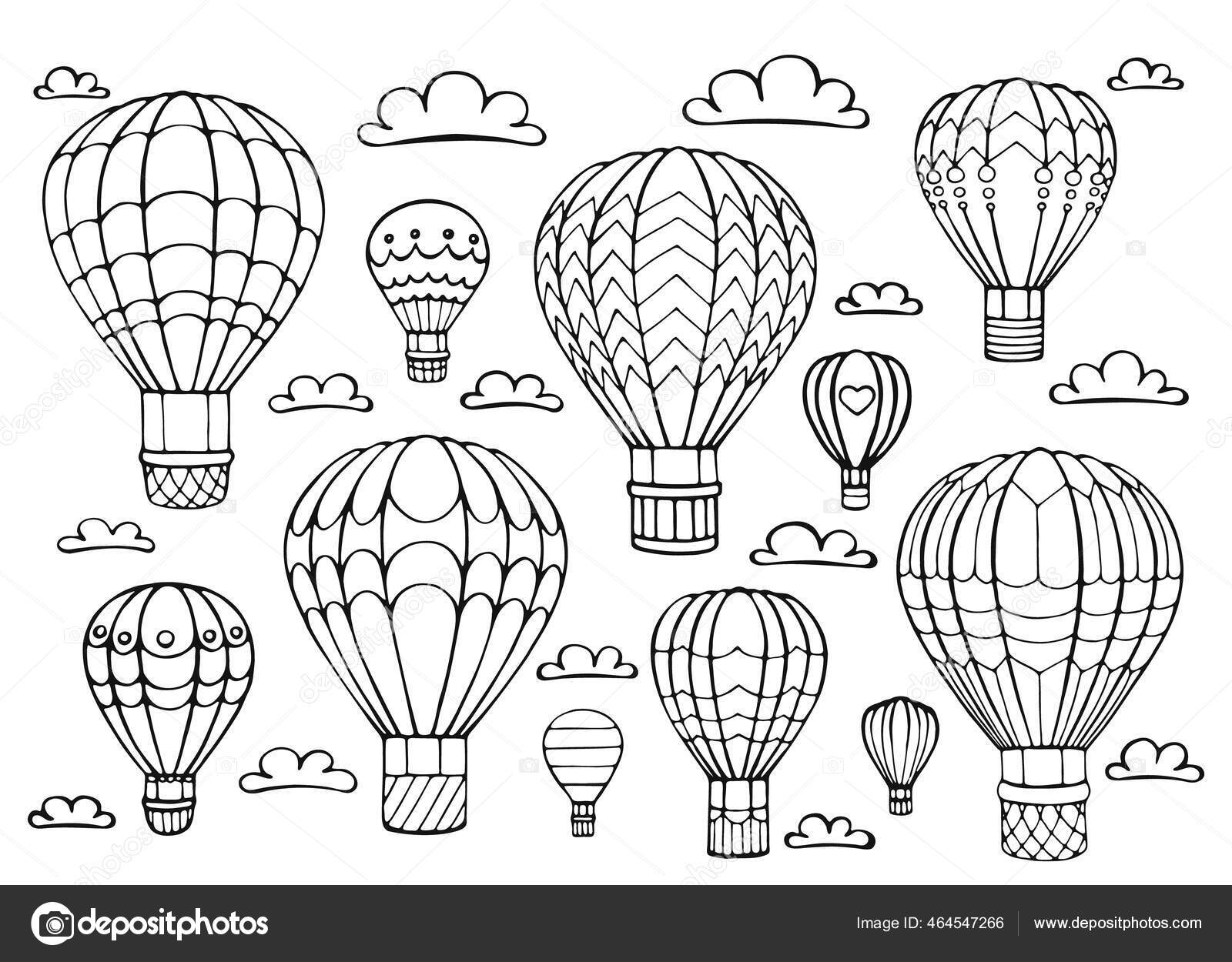 Balloon Clip Art Outline
