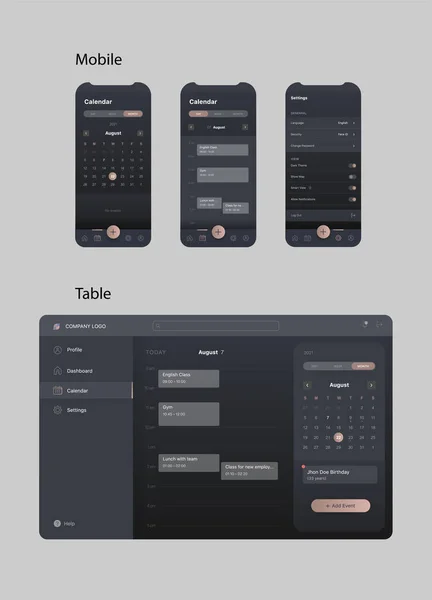 512 Ui dark mode Vector Images | Depositphotos