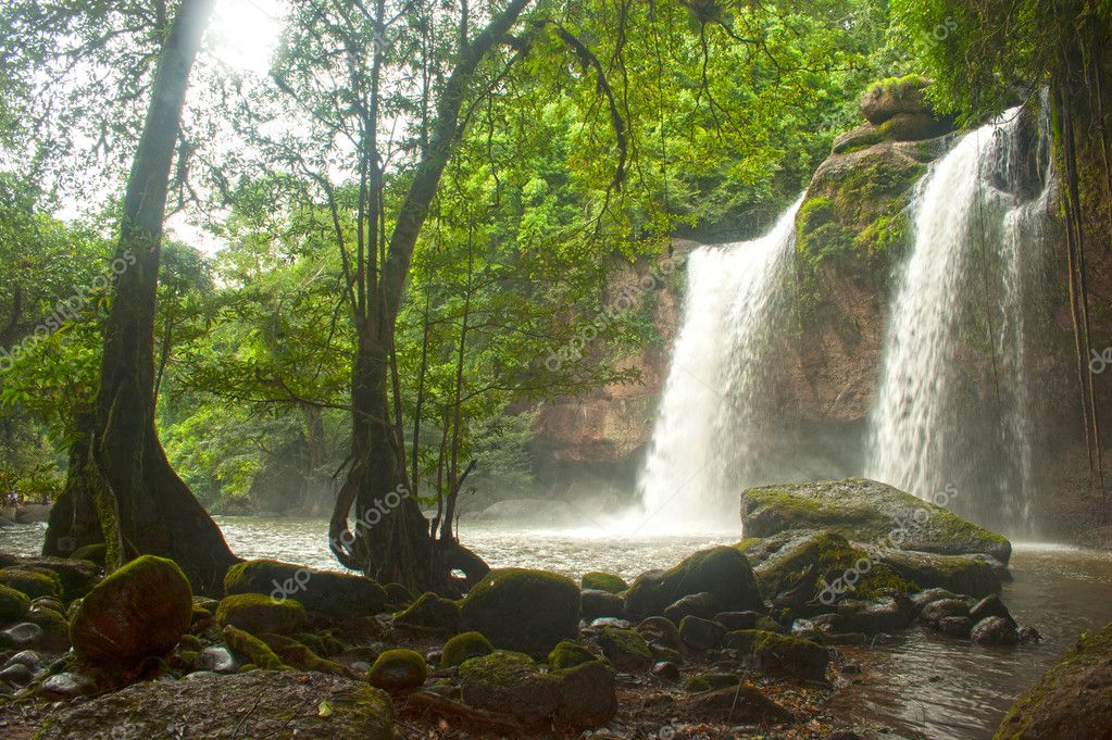 Cascada de Haew Suwat en el Parque Nacional Khao Yai, Tailandia 2023