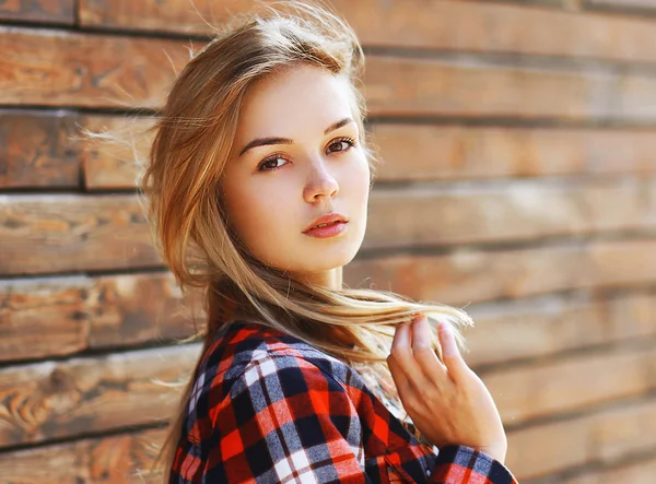 Portrait Sensual Pretty Woman Outdoors Stock Image Everypixel