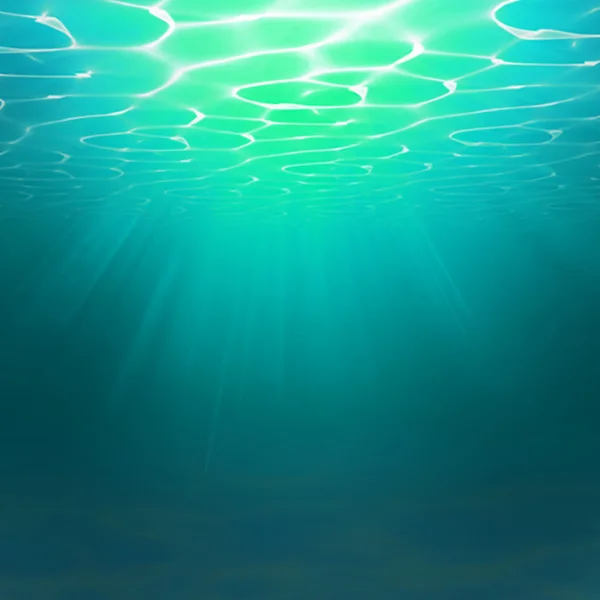 Abstract Underwater background. Water waves effects. Turquoise ...