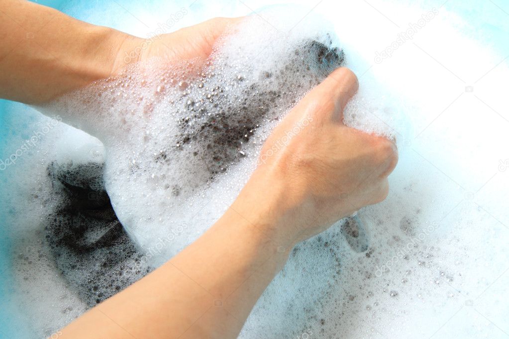 Lavado a mano: fotografía de stock © rukawajung #77901742 | Depositphotos