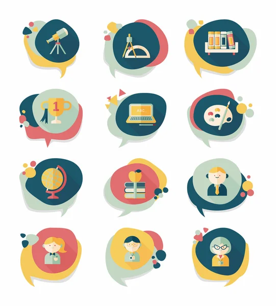 Flat icons concept — Stock Vector © darkovujic #49489217