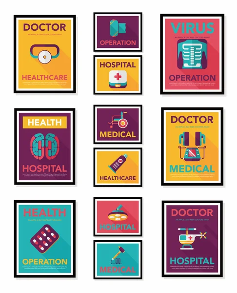 Hospital poster Vector Art Stock Images | Depositphotos