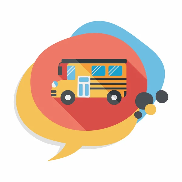 School bus circle icon Vector Art Stock Images | Depositphotos
