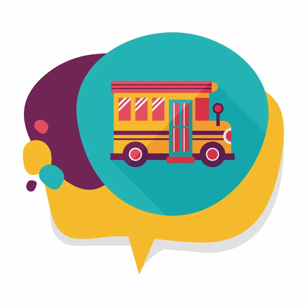 School bus circle icon Vector Art Stock Images | Depositphotos