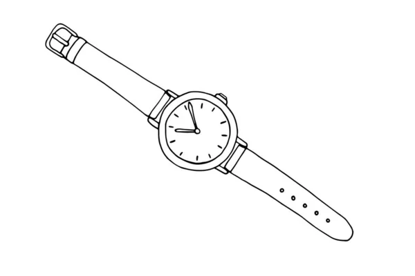 Wrist Watch Clipart Black And White