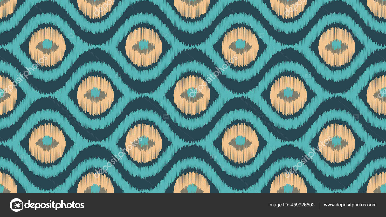 Ikat Pattern Desktop Wallpaper
