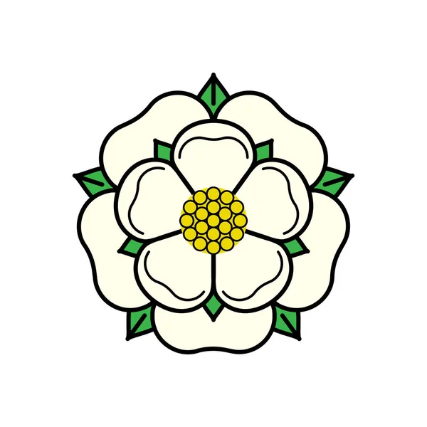 Yorkshire rose Vector Art Stock Images | Depositphotos