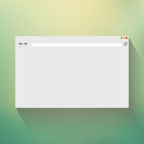 Blank window of internet browser ⬇ Vector Image by © ikuvshinov ...