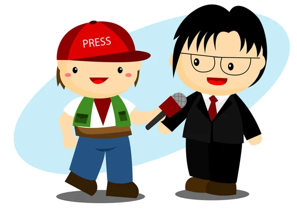 Kid Interview Clipart
