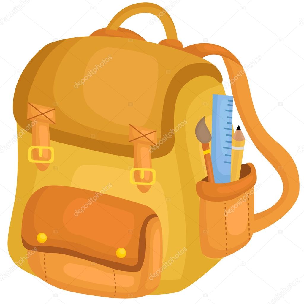 Backpack Stock Vector by ©comodo777 74375439