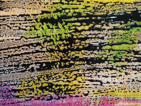 wax texture covered with black paint, colored - Stock Image - Everypixel