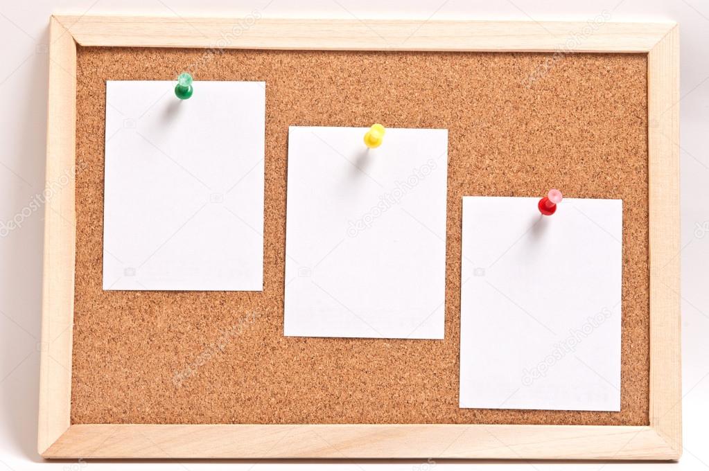 Cork Board Notes