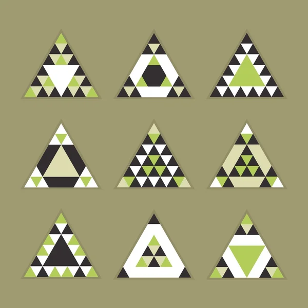 Equilateral triangles Vector Art Stock Images | Depositphotos