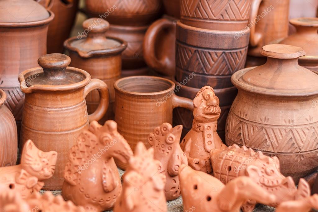Crafts made of clay Stock Photo by ©Yomka 102580148