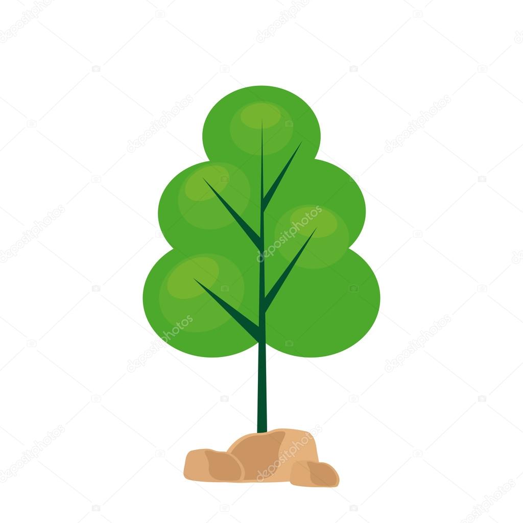 Abstract tree illustration Stock Vector by ©LAUDiseno 106236364