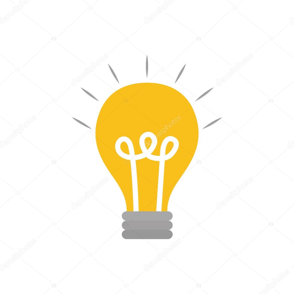 Lightbulb Idea Vector