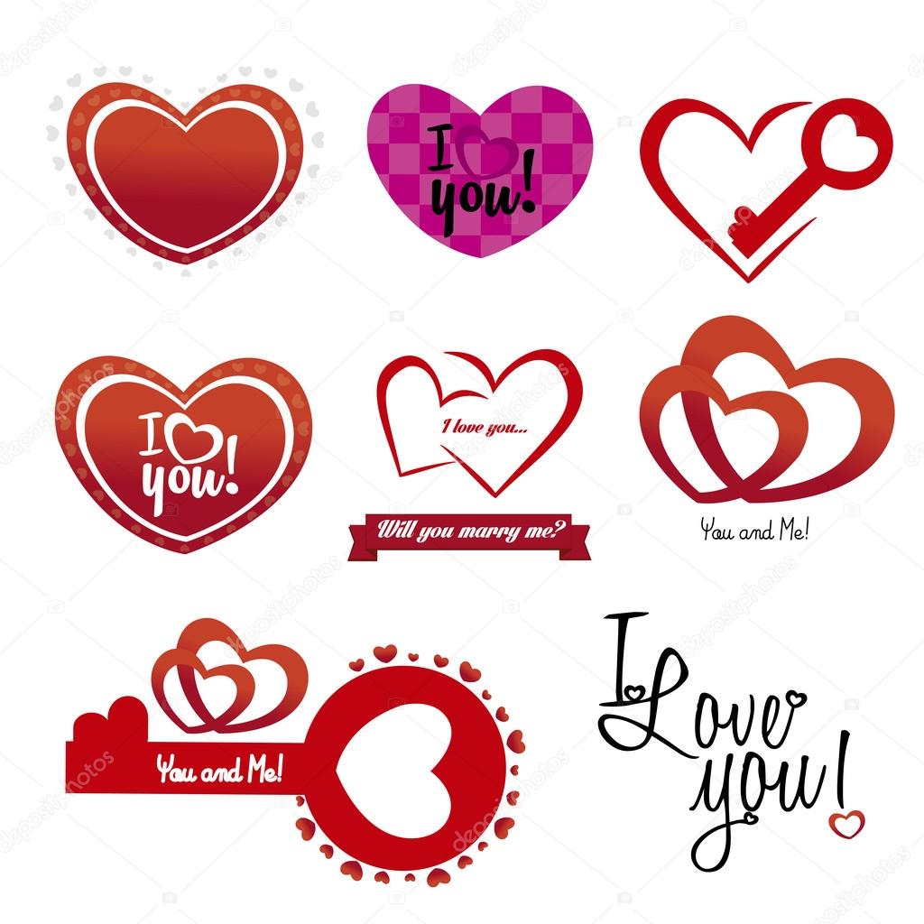 Amor. Vector de stock #53269121 de ©LAUDiseno