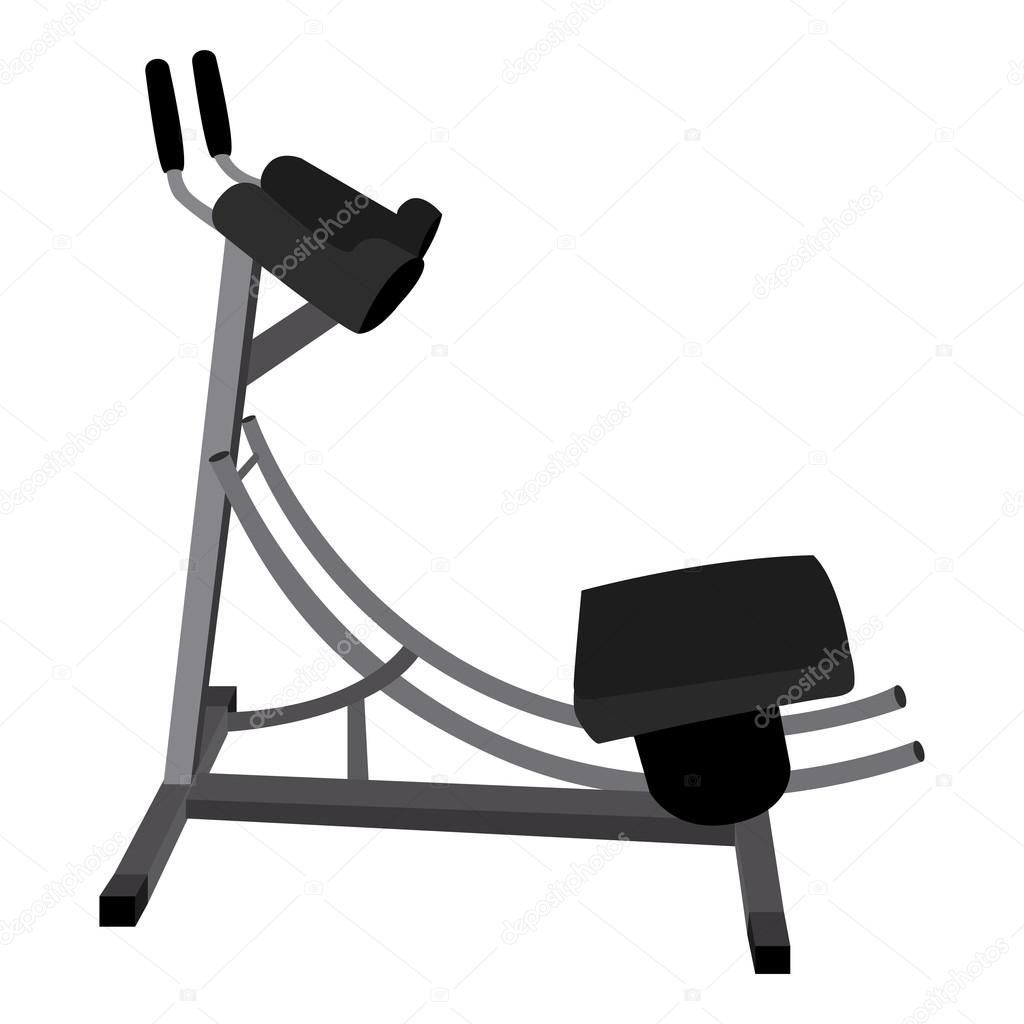 Gym machine Stock Vector by ©LAUDiseno 78558744