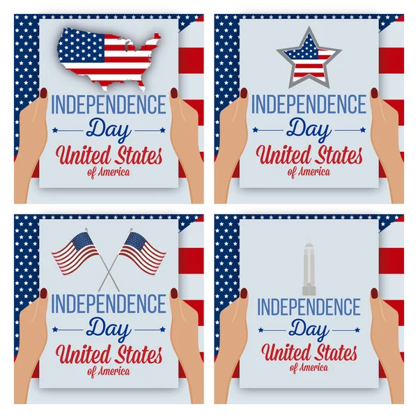 Independence day Stock Vector by ©LAUDiseno 78590944