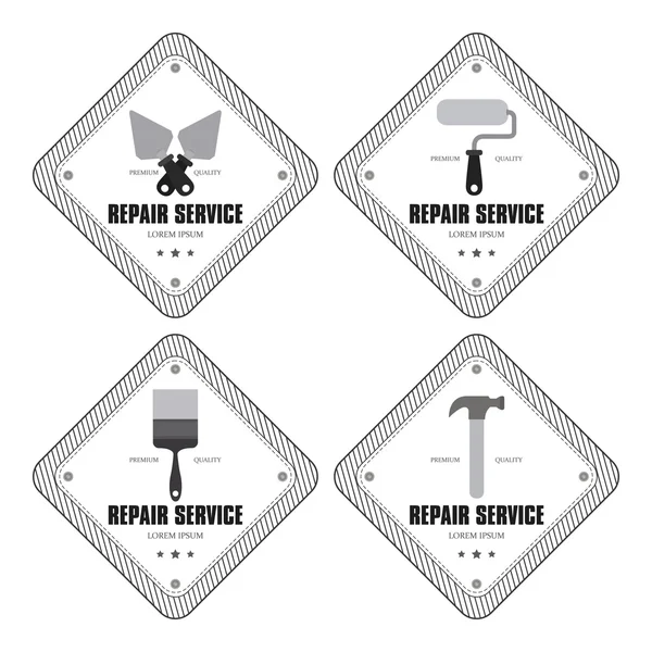 Repair Label Stock Vector by ©LAUDiseno 79189650