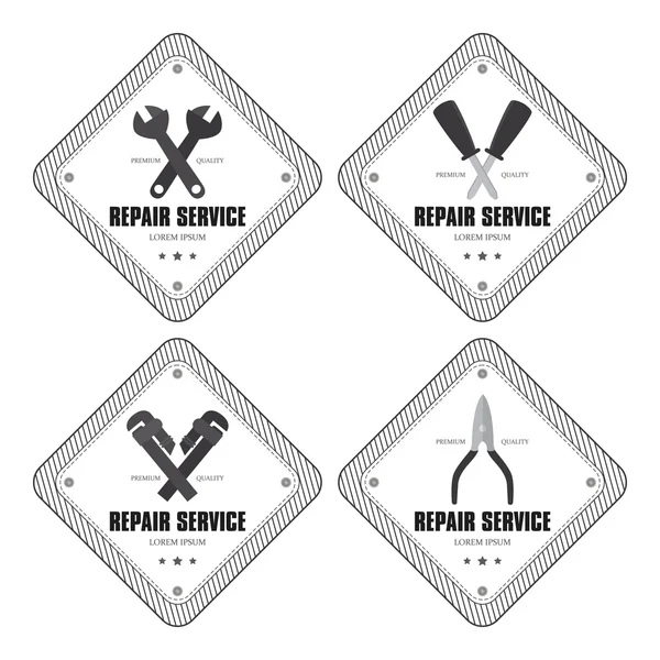 Repair Label Stock Vector by ©LAUDiseno 79189650