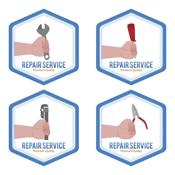 Repair Label Stock Vector by ©LAUDiseno 79189650