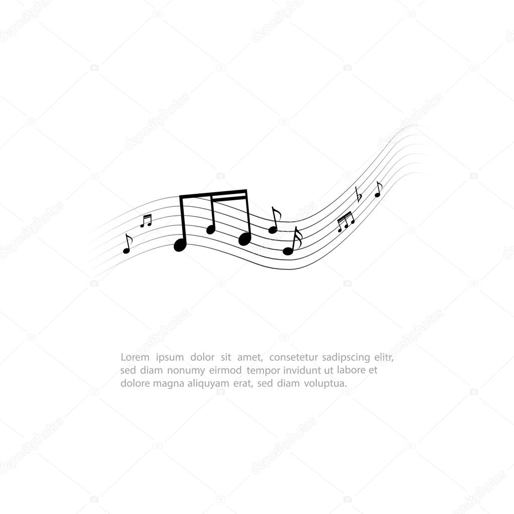 Musical note Stock Vector by ©LAUDiseno 79278276