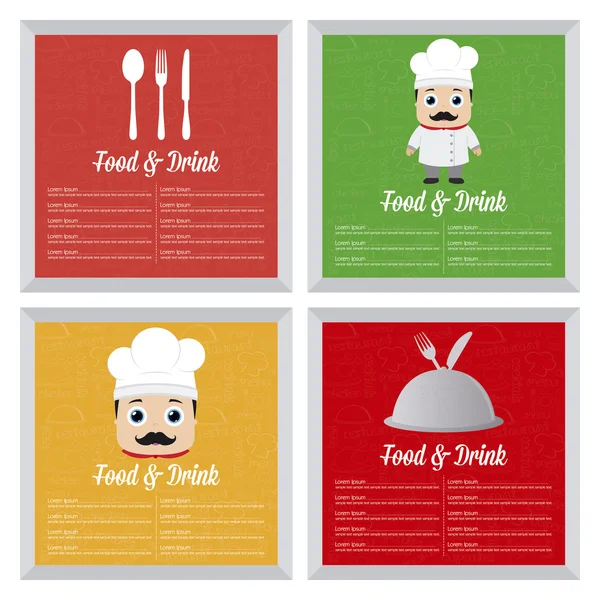 Menu icons Stock Vector Image by ©LAUDiseno #79362916