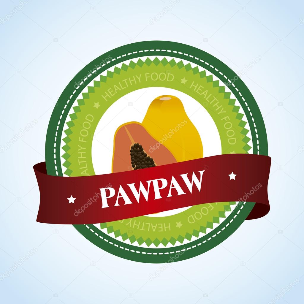 Pawpaw label Stock Vector Image by ©LAUDiseno #79295014