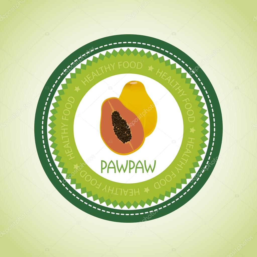 Pawpaw label Stock Vector Image by ©LAUDiseno #79295254