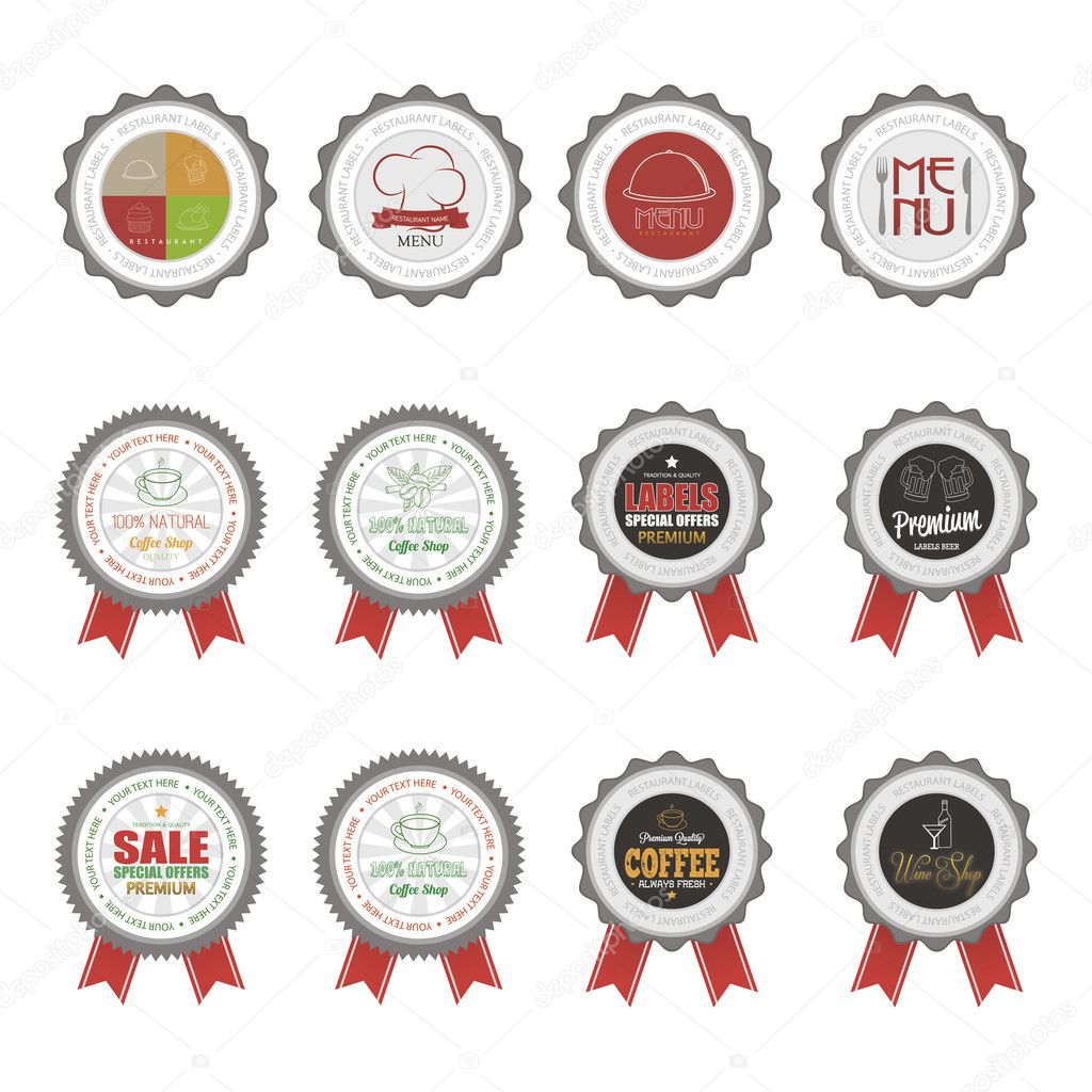 Labels Stock Vector by ©LAUDiseno 79366572