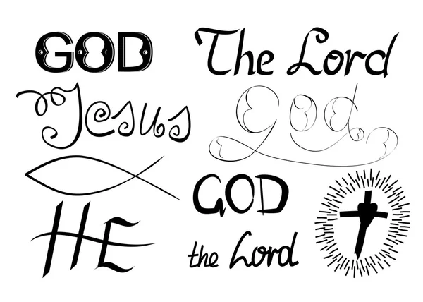Bible lettering Stock Vectors, Royalty Free Bible lettering ...