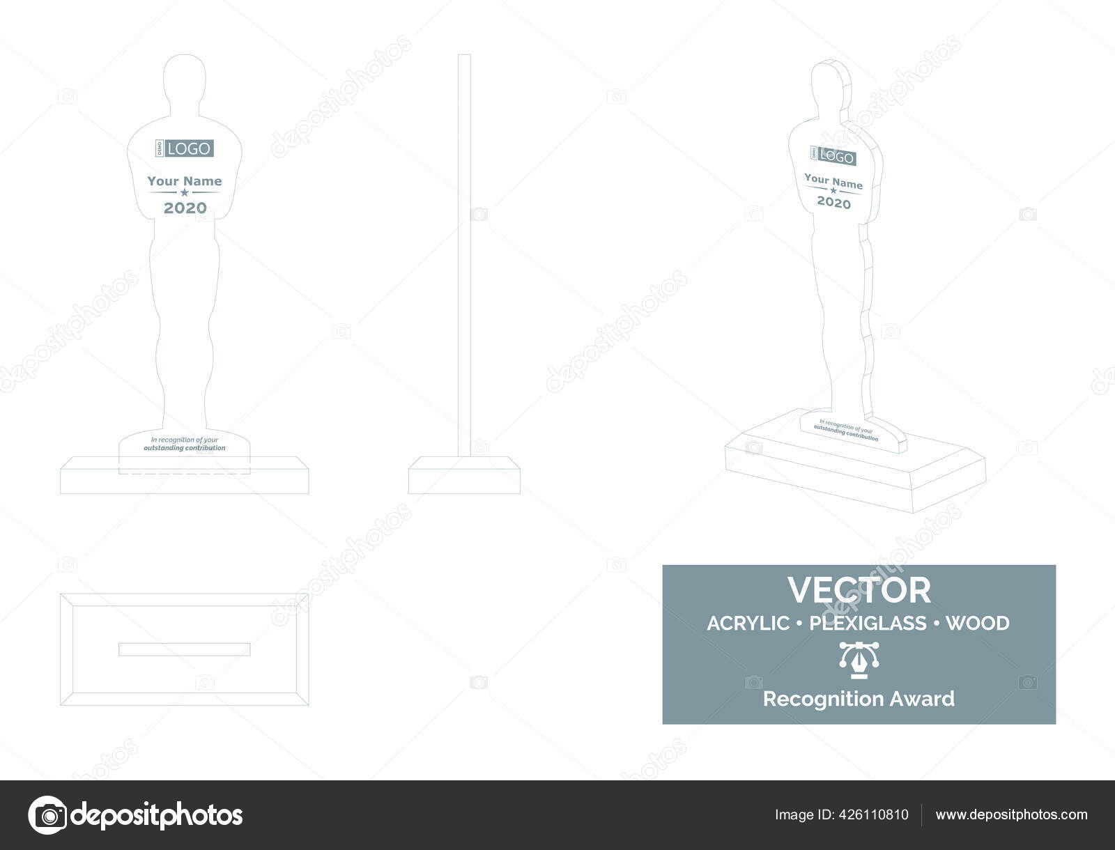Oscar Award Outline Template