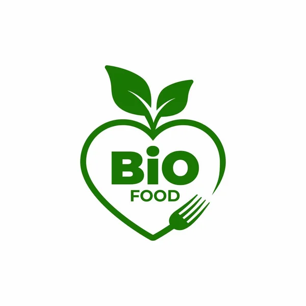 Logotipo de comida bio Imágenes Vectoriales, Gráfico Vectorial de ...