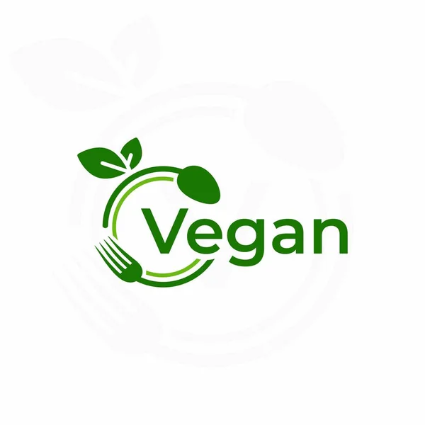 Vegan restaurant logo Vector Art Stock Images | Depositphotos