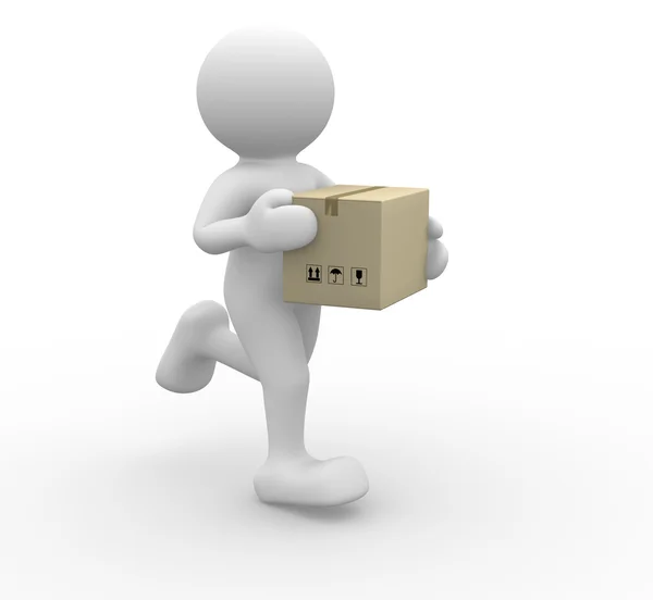 Person icon coming out of box Stock Photo by ©orlaimagen 59610217