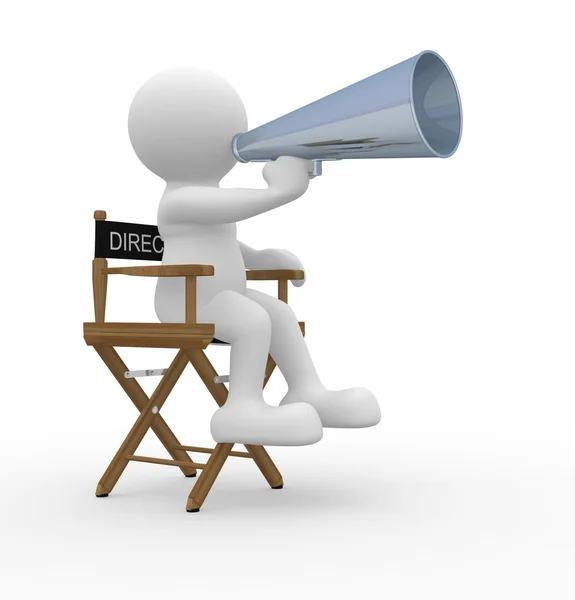 Person with megaphone and word Info Stock Photo by ©orlaimagen 60638991