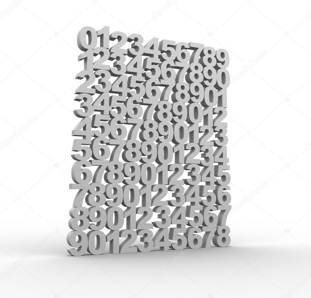 Pyramid of numbers Stock Photo by ©orlaimagen 59610845