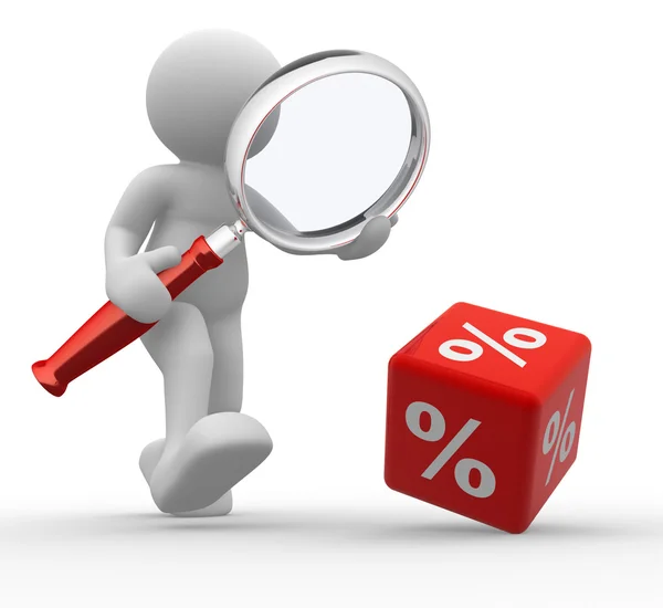 Look into percent Stock Photo by ©rejects 1247240