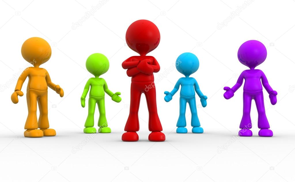 3d people in group — Stock Photo © orlaimagen #62058485