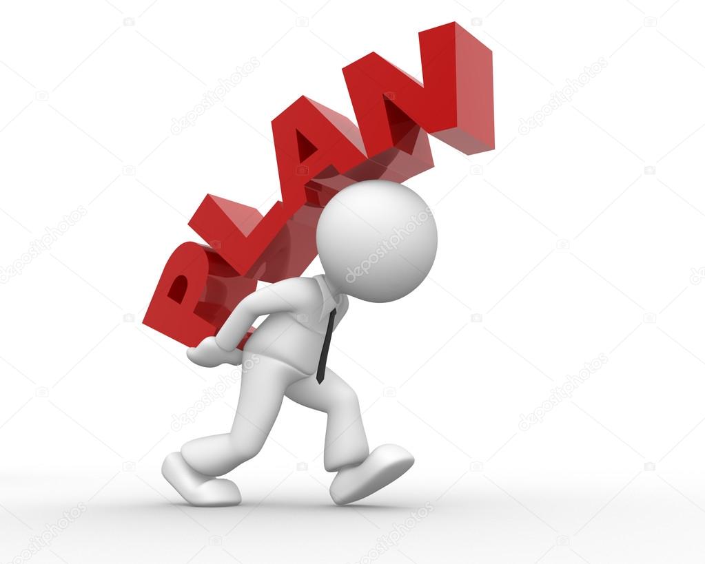Person with word PLAN Stock Photo by ©orlaimagen 62065623
