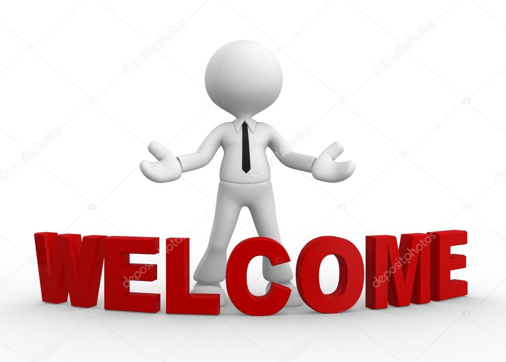 Person with welcome gesture Stock Photo by ©orlaimagen 62067535